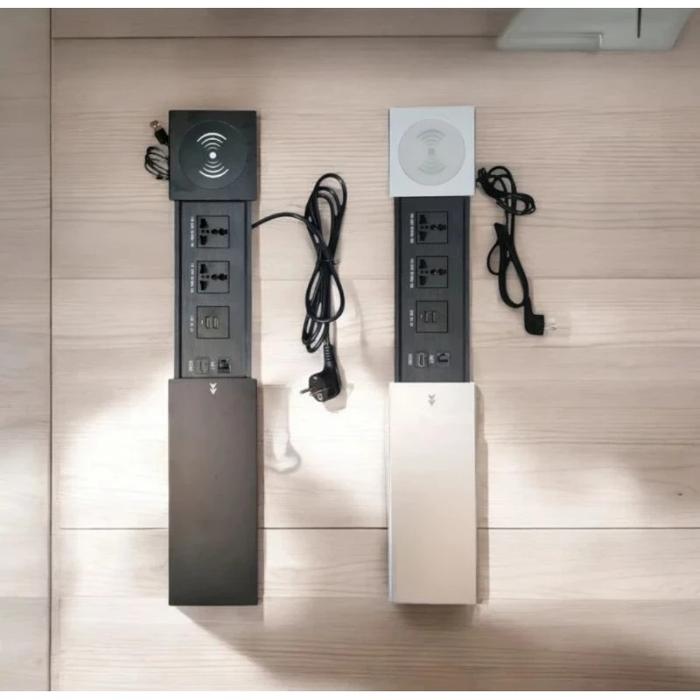 Jual PALMO STOP KONTAK MEJA / DESK POWER OUTLET - Wireless Charge ...