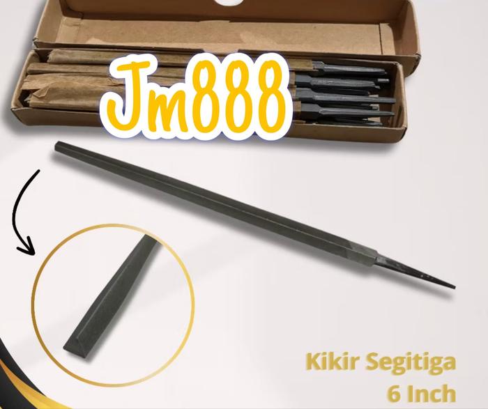 Jual Kikir gergaji segitiga taper slim 6" || kikir segitiga bahco 4 ...