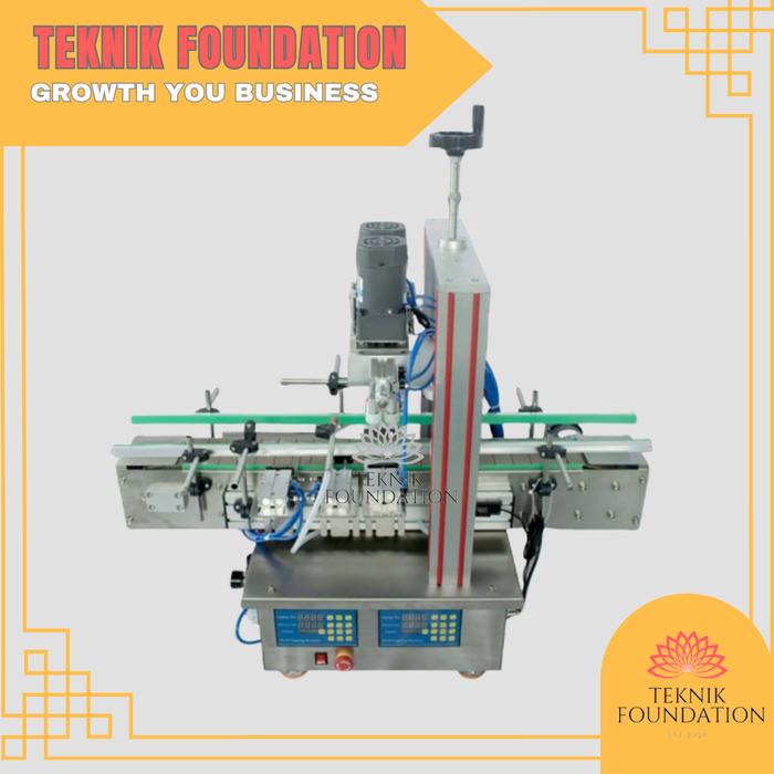 Jual Mesin Capping Penutup Botol Plastik Conveyor Otomatis | Mesin ...