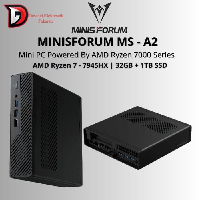 Jual MINISFORUM MS-A2 MINI PC WORKSTATION RYZEN 7 7945HX 32GB RAM 1TB ...