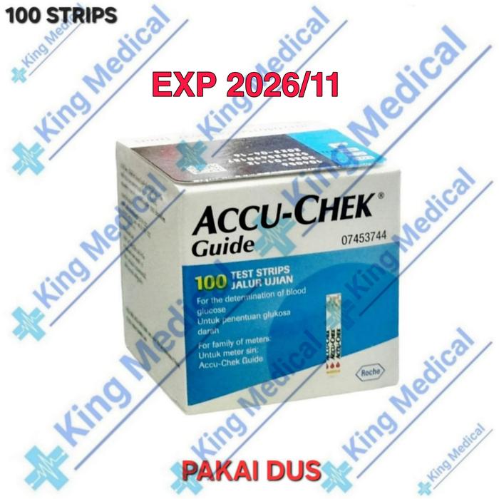 Jual Strip Accu Chek Guide 50 Test Strip/Accu Check Guide Test Strip ...