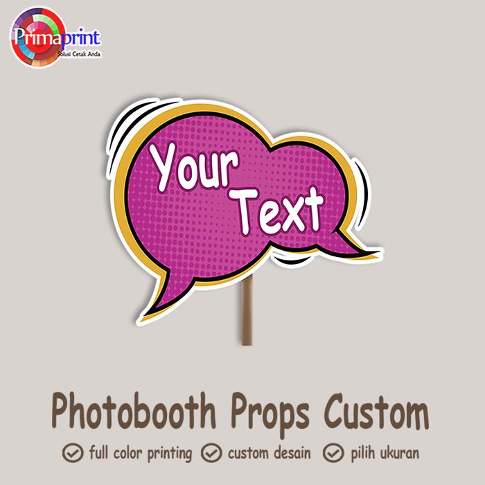 Jual Photobooth Props Custom Art Carton 260 Gsm | Cetak Property Foto ...