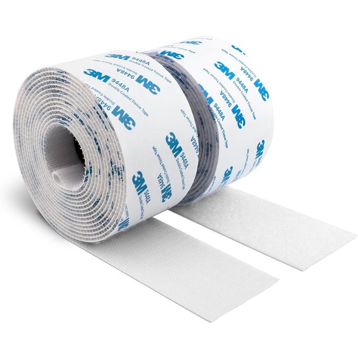 Jual Velcro Tape Double Tape Kasar Halus Tape 3M Super Kuat Per Meter ...