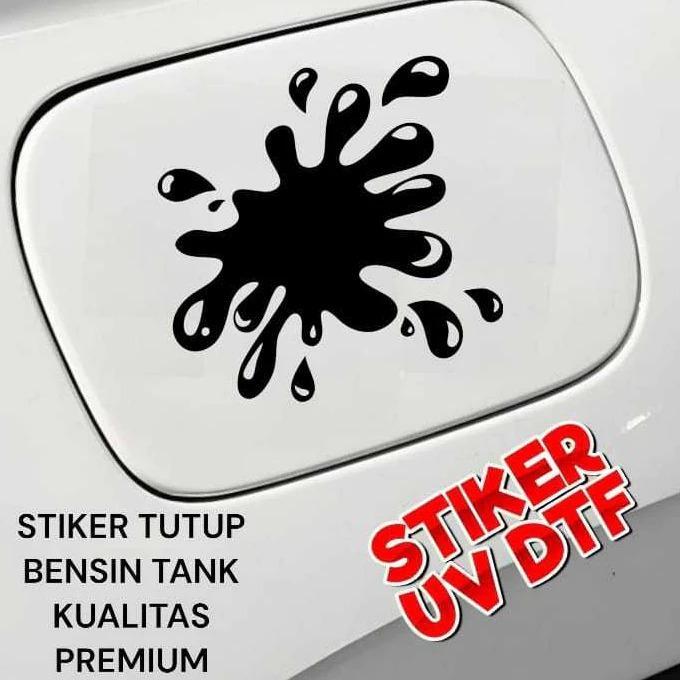 Jual STICKER TUTUP TANKI BENSIN MOBIL UNIVERSAL UV DTF STIKER CUTTING ...