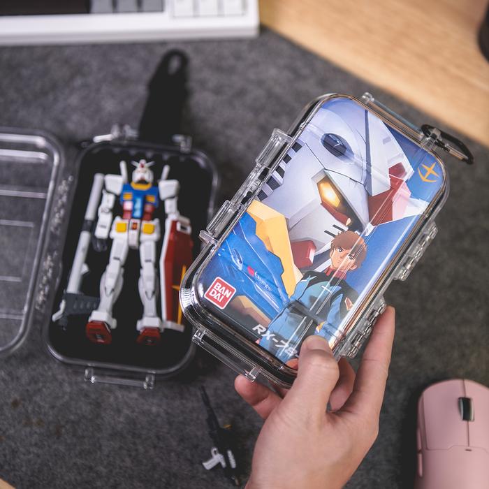 Jual Display Storage Box Gundam Case Waterproof Transparant with Safety ...