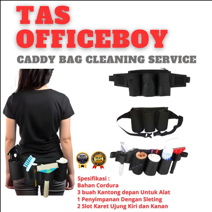 Jual Tas Officeboy Caddy Bag Cleaning Service Untuk Membawa Alat ...