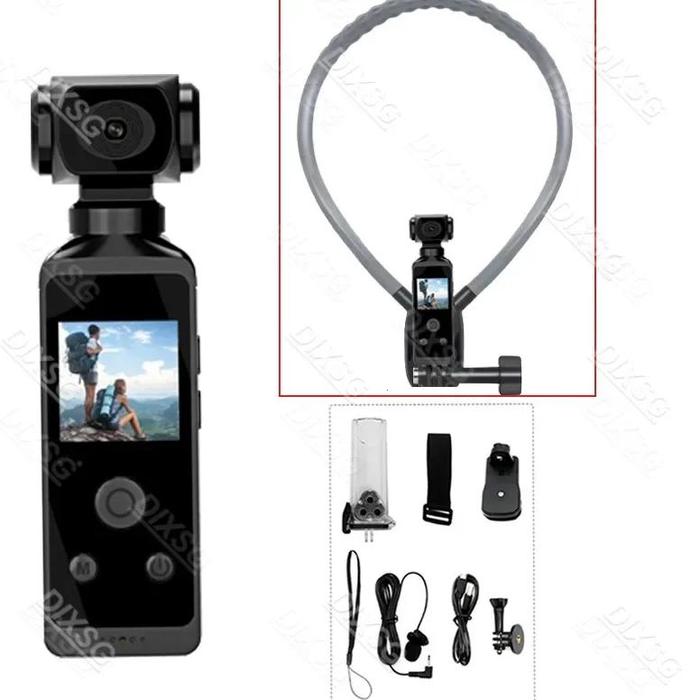 Jual 4K HD Pocket Action Camera 270° Rotatable Wifi Mini Sports Camera ...
