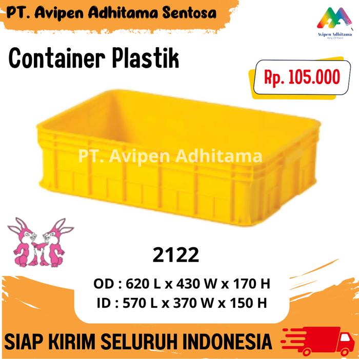 Jual Keranjang Industri Rabbit Kontainer Plastik Container Box ...