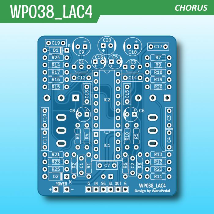 Jual WP038_LAC4 PCB Efek based on Little Angel Chorus v4 - Kab. Bogor ...