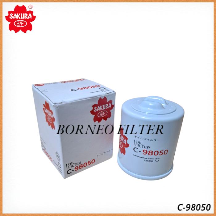 Jual C-98050 Sakura Oil Filter C98050 82635R SFO2635 Vespa Piaggio NA ...