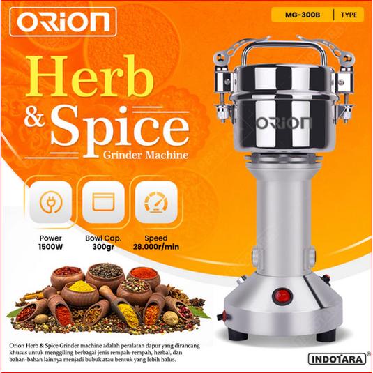 Promo Mesin Gilingan Merica Bubuk Bumbu Rempah Dapur 220 Volt ORION ...