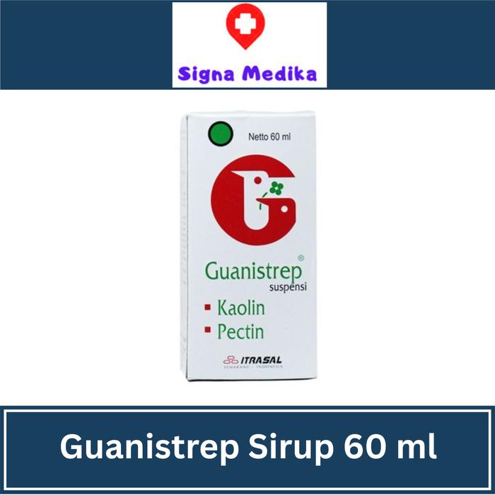 Jual Guanistrep Sirup 60 ml - Obat diare - Kota Tangerang - Signa ...