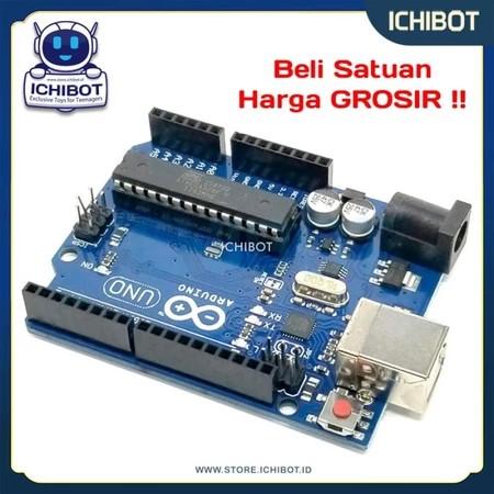 Jual Arduino Uno R3 Uno R3 Atmega328P DIP Serial Atmega 16u2 Arduino ...