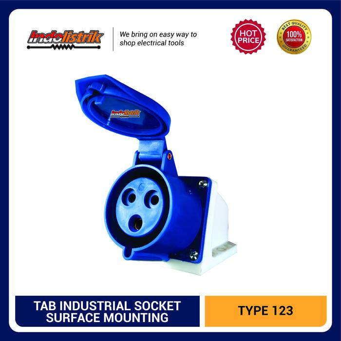Jual Industrial Surface Mounting Socket TAB CEE 123 untuk Genset ...