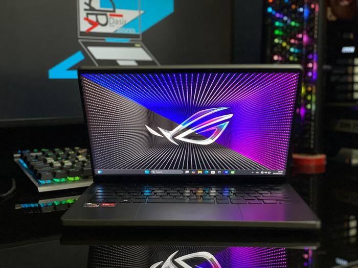 Jual Laptop Gaming Tipis Anime Matrix Asus ROG Zephyrus G14 GA402RJ ...