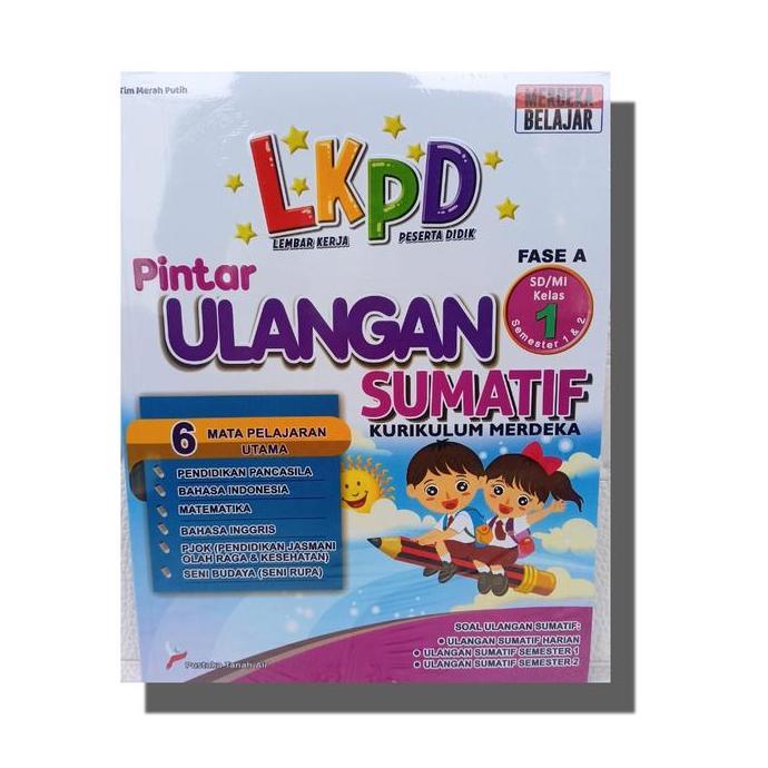 Jual LKPD Lembar Kerja Peserta Didik Pintar Ulangan Sumatif Kurikulum ...