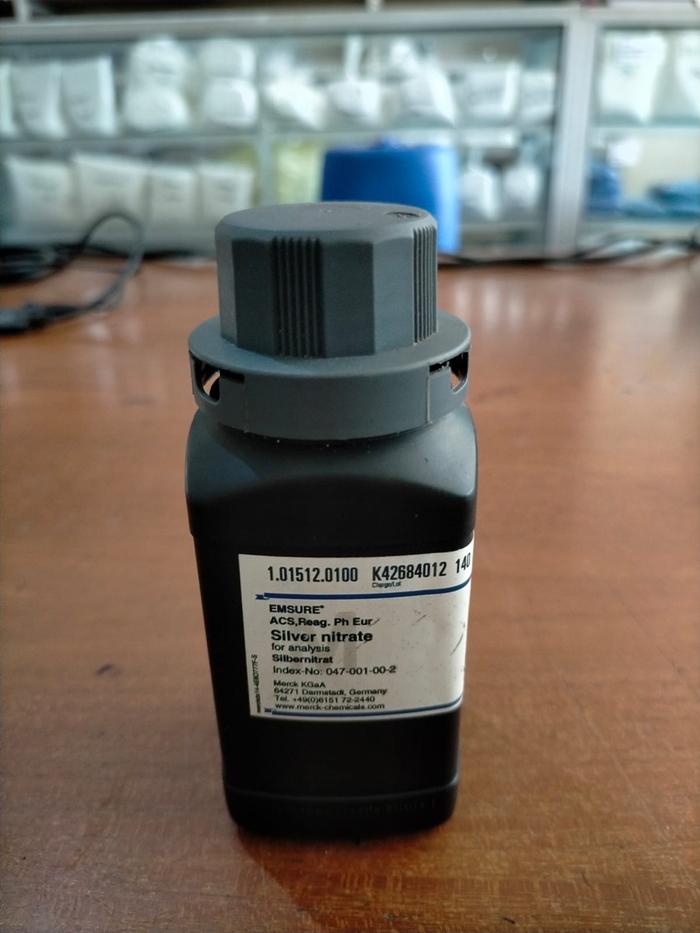 Jual Perak Nitrat / Silver Nitrate (AgNO3) MERCK Pro Analis 101512 - 1 gram - Kota Malang ...