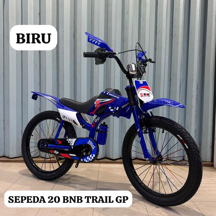 Jual Sepeda Anak BMX 20 BNB Trail GP Motor Cross - Biru - Kota Batam ...