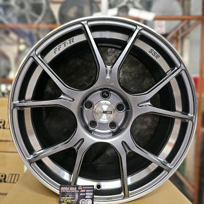 Jual Velg SSR GTX02 ORIGINAL R18 pcd5x100 (Velg FT86,GR86,BRZ,Yaris ...