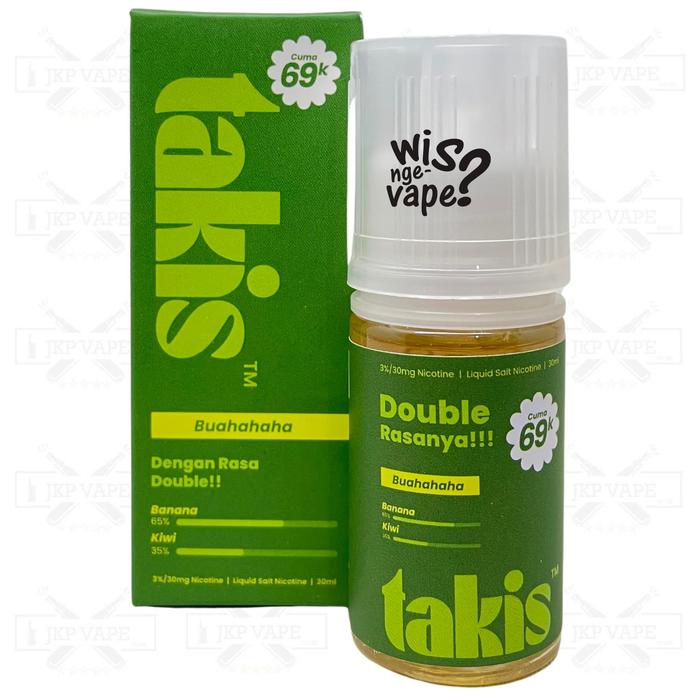 Jual Takis Salt 30ml - Saltnic Liquid by Takis.JTW - Banana Kiwi - Kota ...