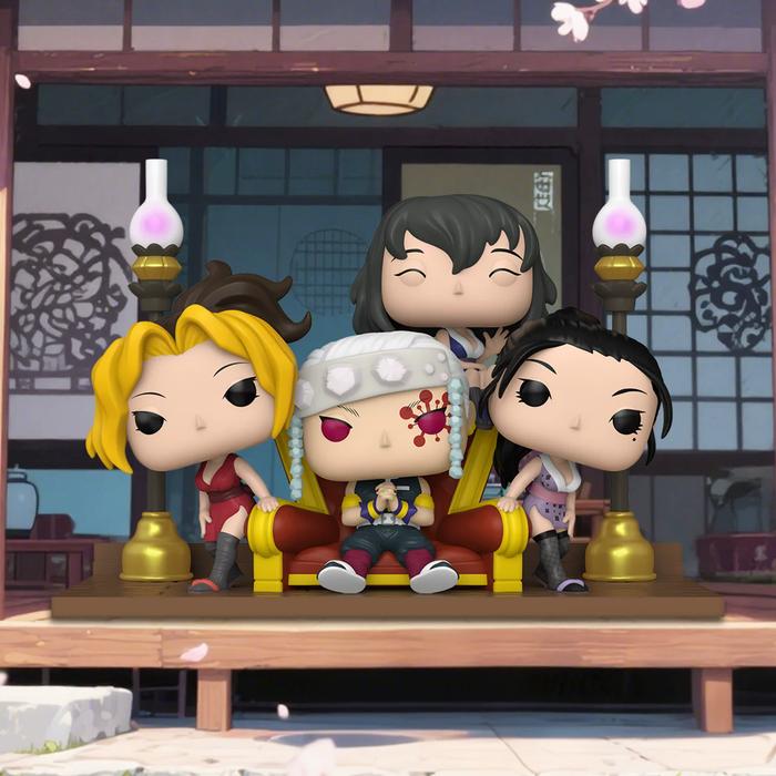 Promo Funko Pop Moment Demon Slayer Tengen and Wives Suma Makio ...