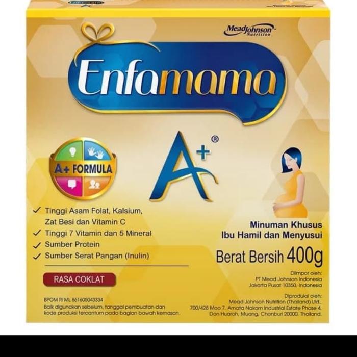 Jual enfa mama A+ enfamama 400 susu hamil menyusui - Jakarta Timur ...