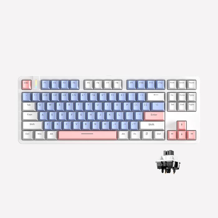 Jual FURYCUBE G87 Mechanical Keyboard Three-color keycaps 87% Layout ...