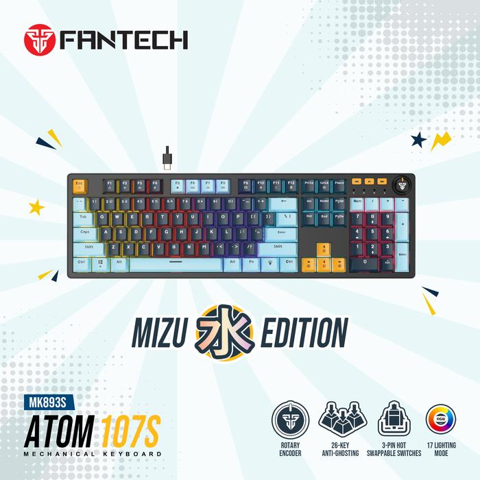 Promo Fantech Atom63 / Atom-63 Mizu / Atom107s / Atom-107s Mizu / Atom81 / Atom-81 Mizu / Atom96 ...