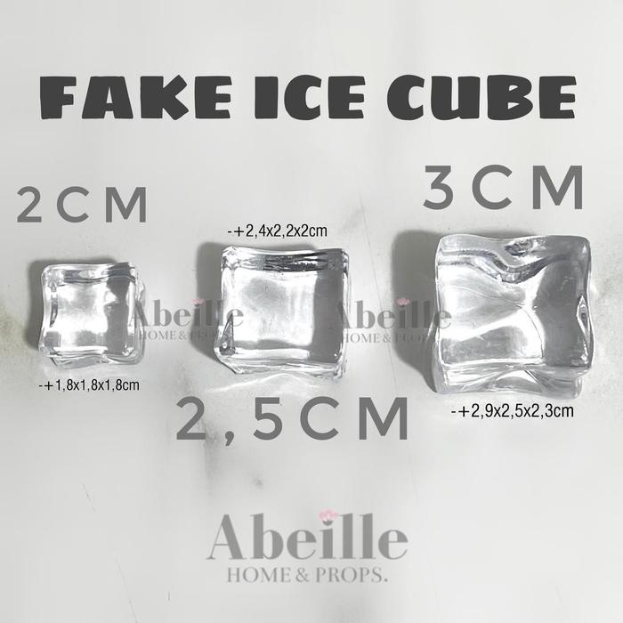 Jual ES BATU PALSU ARTIFICIAL ICE CUBE PROPERTI FOTO - 3cm - Jakarta ...