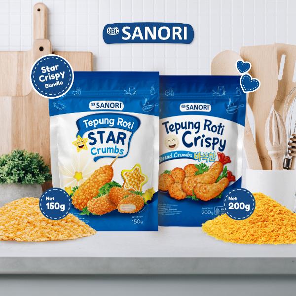 Jual Star Crispy Bundle - Tepung Roti Star & Crispy SBC Sanori Bahan ...