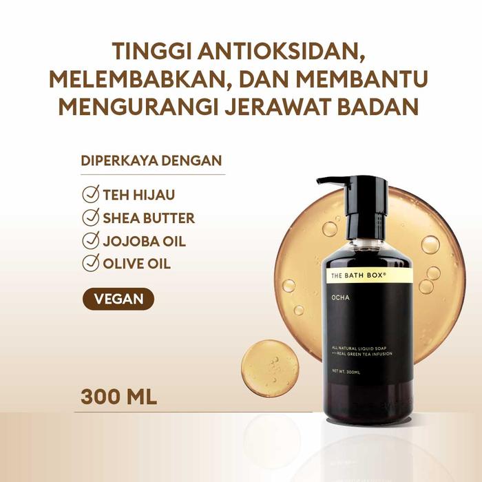 Promo THE BATH BOX - Ocha (Teh Hijau, Green Tea, Back Acne, Jerawat ...