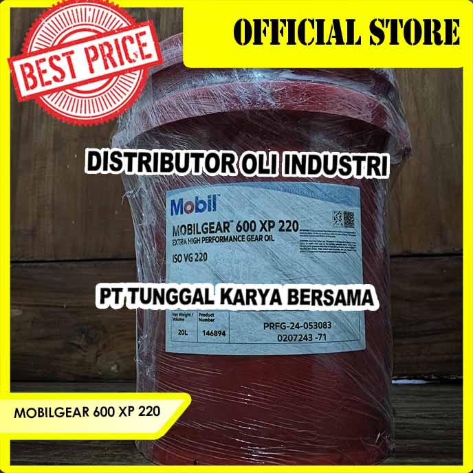 Jual MOBILGEAR 600 XP 220 ( OLI GEAR BOX - READY STOCK ) - Kota ...