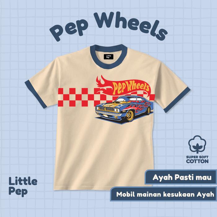 Promo Little Pep - Pep Wheels - Baju anak dan dewasa motif mobil mainan ...