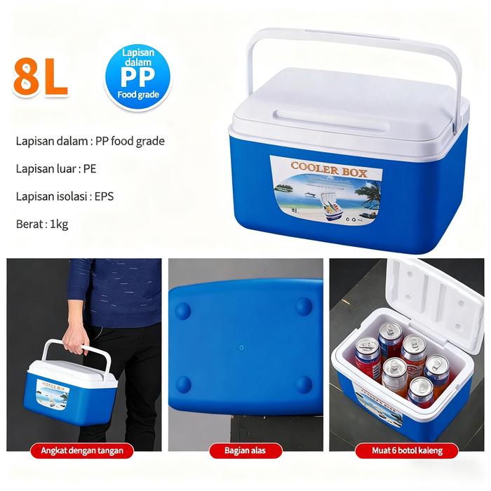 Promo Cooler Box Roda 28 Liter 26 Liter 13 Liter 8 Liter 5 Liter Cooler ...