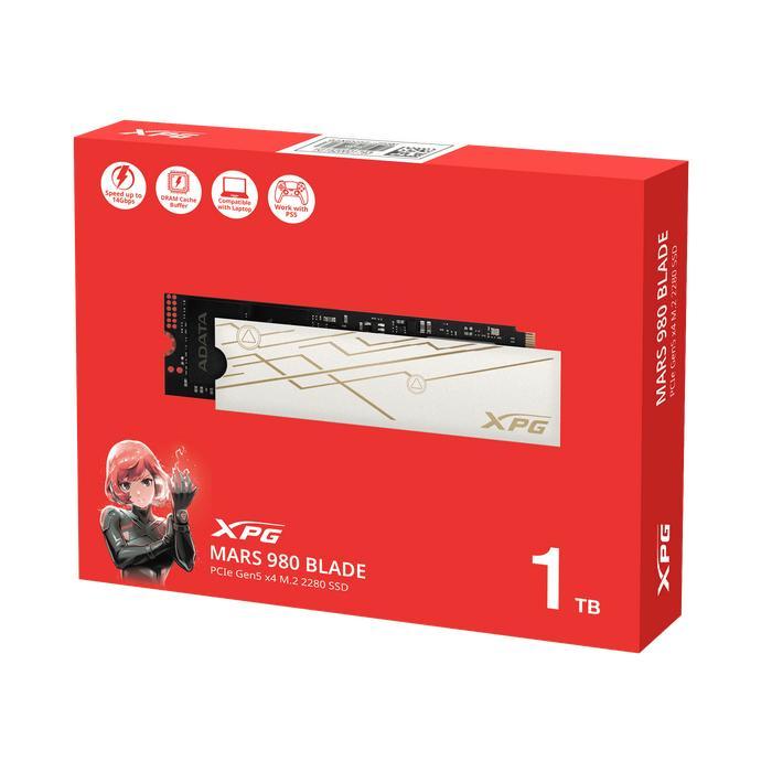 Jual ADATA XPG MARS 980 BLADE SSD 1TB 2TB 4TB - M.2 2280 NVMe PCIe Gen5 x4 3D NAND SLC - 1TB ...