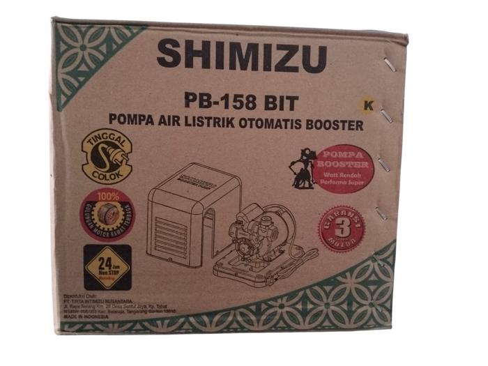 Jual Pompa Air Booster Shimizu PB 158 BIT/Pompa Pendorong Shimizu PB ...