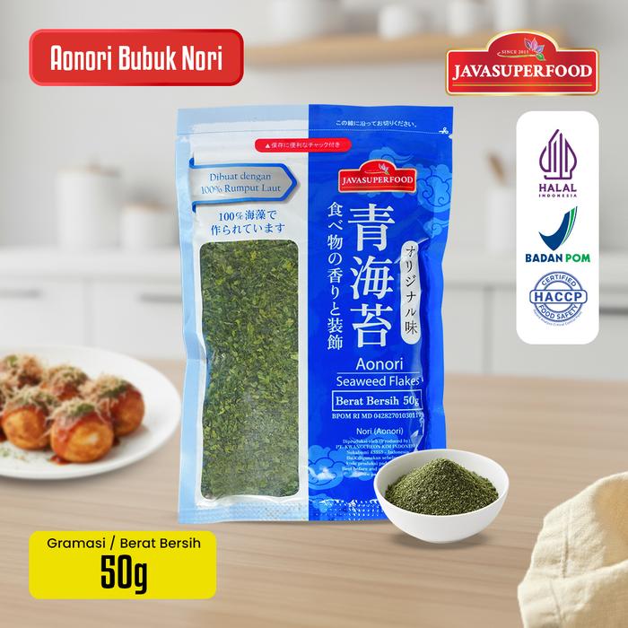 Jual AONORI Bubuk Nori Halal│Ao Nori Powder Import Taburan Takoyaki ...