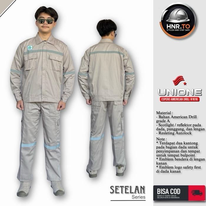 Jual Wearpack Stelan Baju dan Celana / seragam kerja / APD safety ...