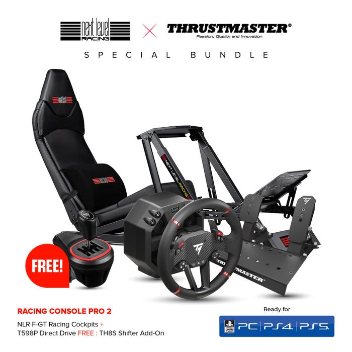Promo Next Level Racing x Thrustmaster T598P Direct Drive Bundle Racing ...