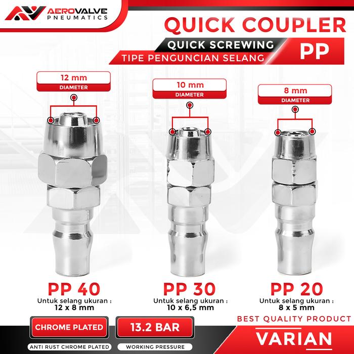 Jual Quick coupler |Copler sambungan SELANG ANGIN Spiral | Sambungan ...