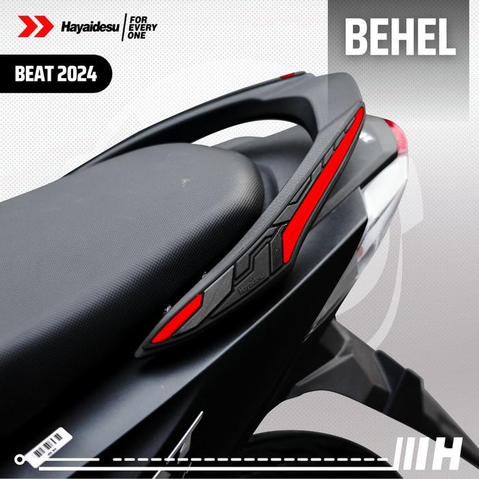 Jual Hayaidesu Body Protector Beat 2024-2025 Behel Pillion Grip Cover ...