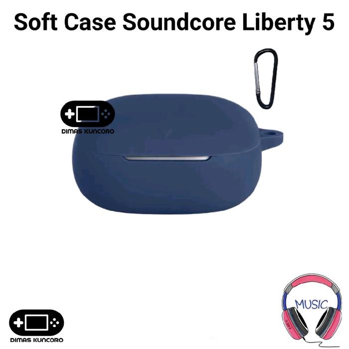 Jual Soft Case Soundcore Liberty 5 silicone silikon soundcore cover ...