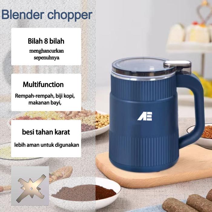 Jual Blender AE Bumbu Halus Kering Grinder Kopi Elektrik Chopper ...
