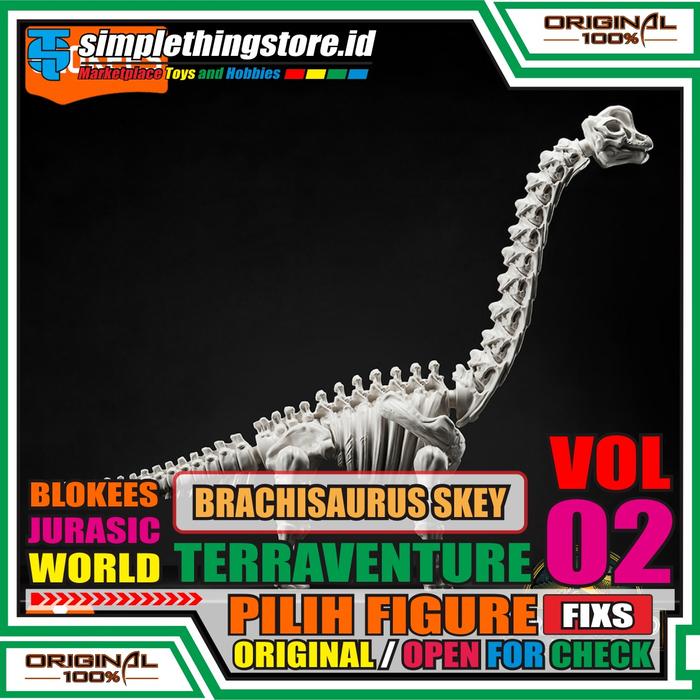 Jual Blokees Jurassic World Figure / Secret (TS 01,TS 02) Terraventure ...