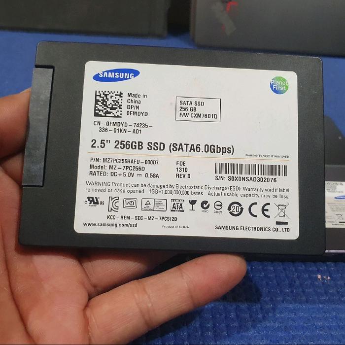 Jual Storage SSD SATA SAMSUNG 250 EVO MZ 256GB Laptop Computer Komputer ...