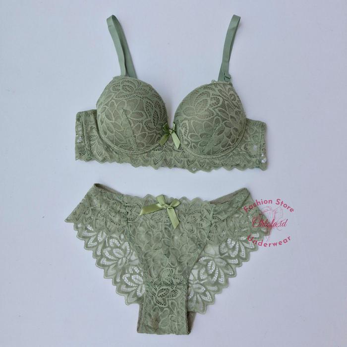 Promo Ohlola Set BH Dan Celana Seksi Premium Busa Tebal Setelan Bra ...
