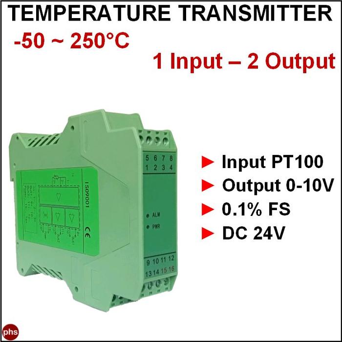 Jual Temperature Transmitter RTD PT100 - Kota Bogor - PLC HMI SCADA | Tokopedia