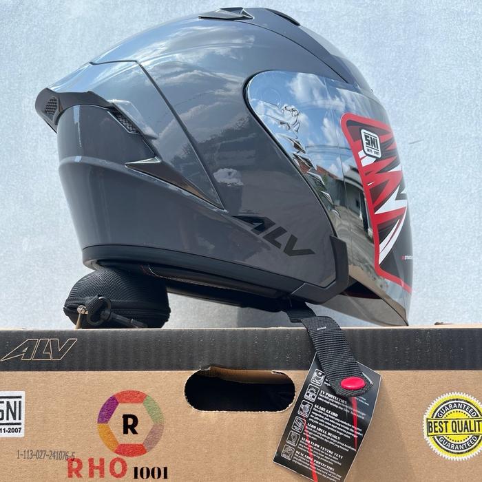 Jual HELM ALV ULTRON VISOR SILVER SOLID SNI/ HELM ALV ULTRON / HELM ALV ...