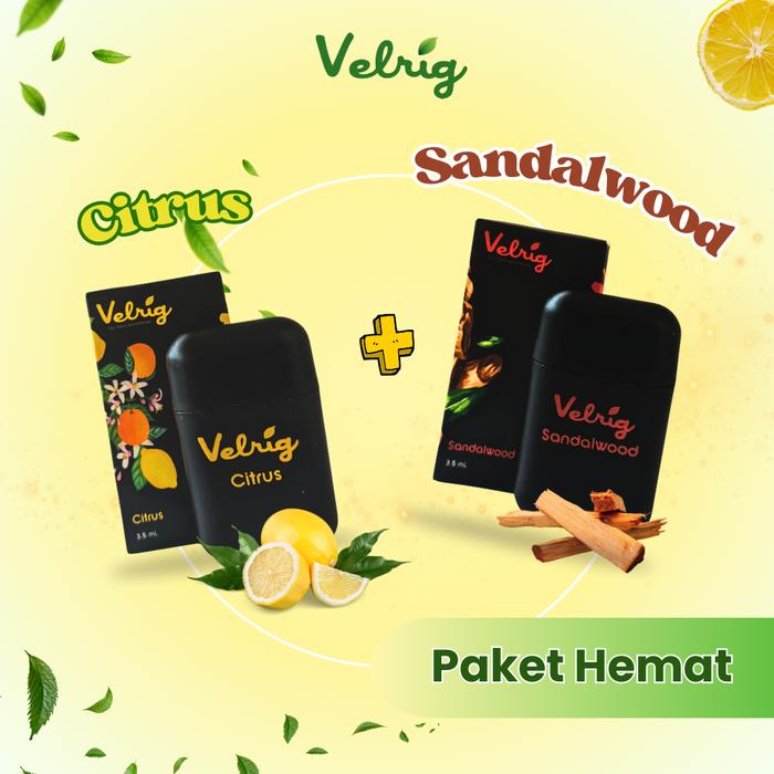 Jual Paket Bundling 2 Produk Velrig Stylish Inhaler 2 Lubang ...