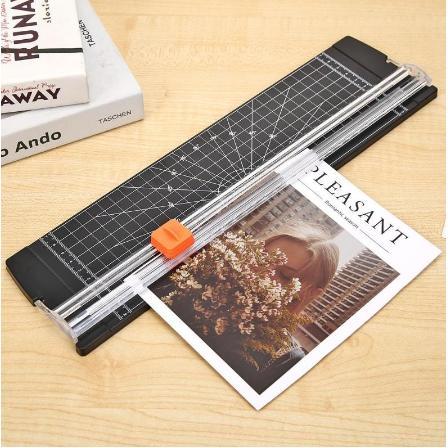 Jual alat pemotong potong kertas portabel paper trimmer cutter A3 F4 A4 ...